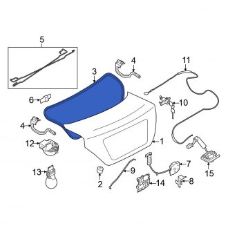 Nissan Versa Trunk & Tailgate Seals | CARiD