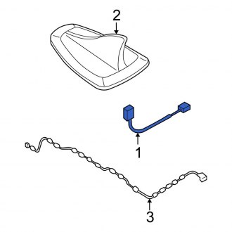 Nissan OE™ Antennas & Components - CARiD.com