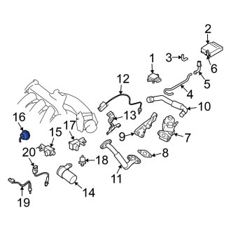 Nissan Murano OEM Emission Control Parts | Oxygen Sensors — CARiD.com