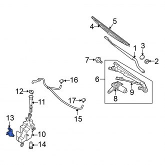 Nissan Armada Windshield Washer Pumps — CARID.com