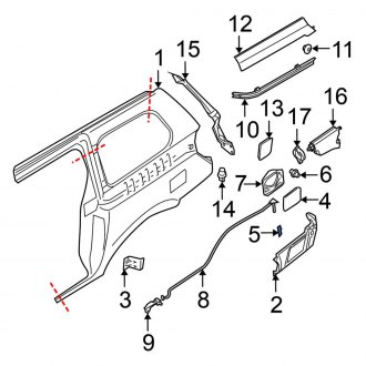 Nissan Maxima OEM Quarter Panels & Parts | Rear & Front — CARiD.com