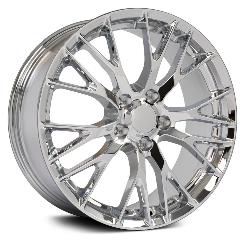 OE Wheels® 9508118 - 10 Y-Spoke Chrome 20x10 Alloy Factory Wheel - Replica