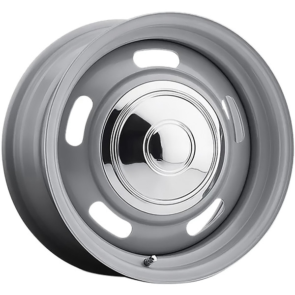 OER® 154731P - Classic Rally Argent Silver 15x7 Steel Factory Wheel
