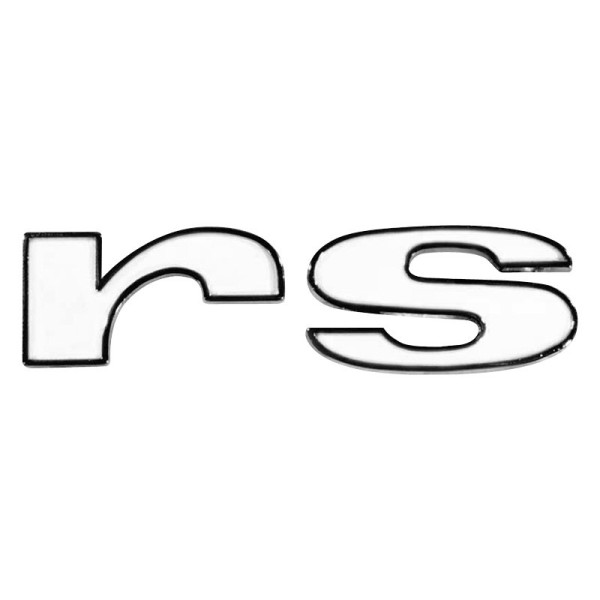 OER® 3904573 - "RS" Letters Front Fender Emblem