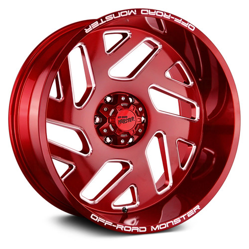 OFF-ROAD MONSTER® M19 Wheels - Candy Red Rims