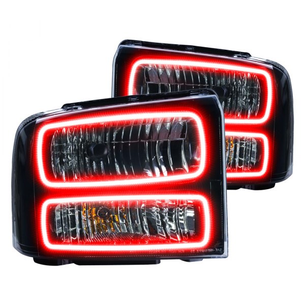 Oracle Lighting® - Ford Excursion 2005 Black Factory Style Headlights ...