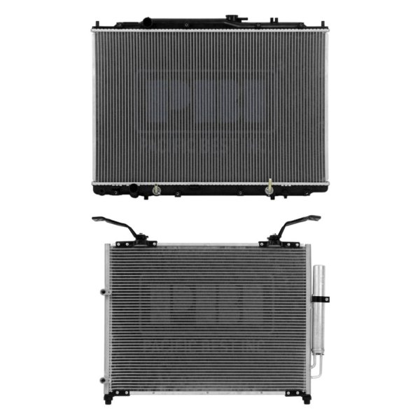 Pacific Best® BNDL-458377 - Radiator and Condenser Kit