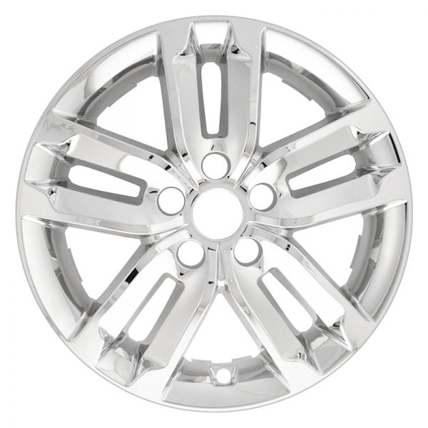 Pacific Rim & Trim® 7464PC - X-Cellerate 17" 5 Split Spoke Chrome Wheel ...