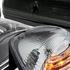 Cab Roof Lights | LED, Amber, Smoked, White, Red — CARiD.com