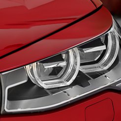 Headlight Eye Lids | Carbon Fiber, Fiberglass – CARiD.com