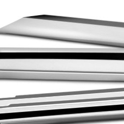 Rocker Panel Moldings | Stainless Steel, Aluminum, Black — CARiD.com