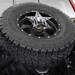 Truck Bed Mounted Spare Tire Carriers — CARiD.com