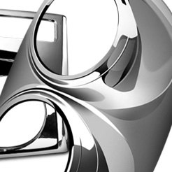 Chrome Tail Light Bezels & Covers — CARiD.com