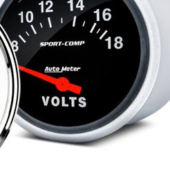 Car & Truck Voltmeter Gauges | Digital, Analog — CARID.com