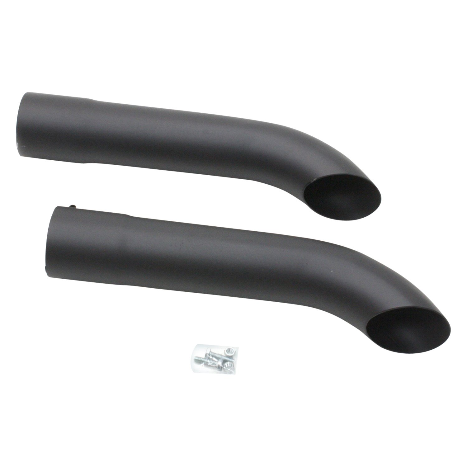 Patriot Exhaust® H3812-B - Steel Hi-Temp Black Coating Turnout Exhaust ...