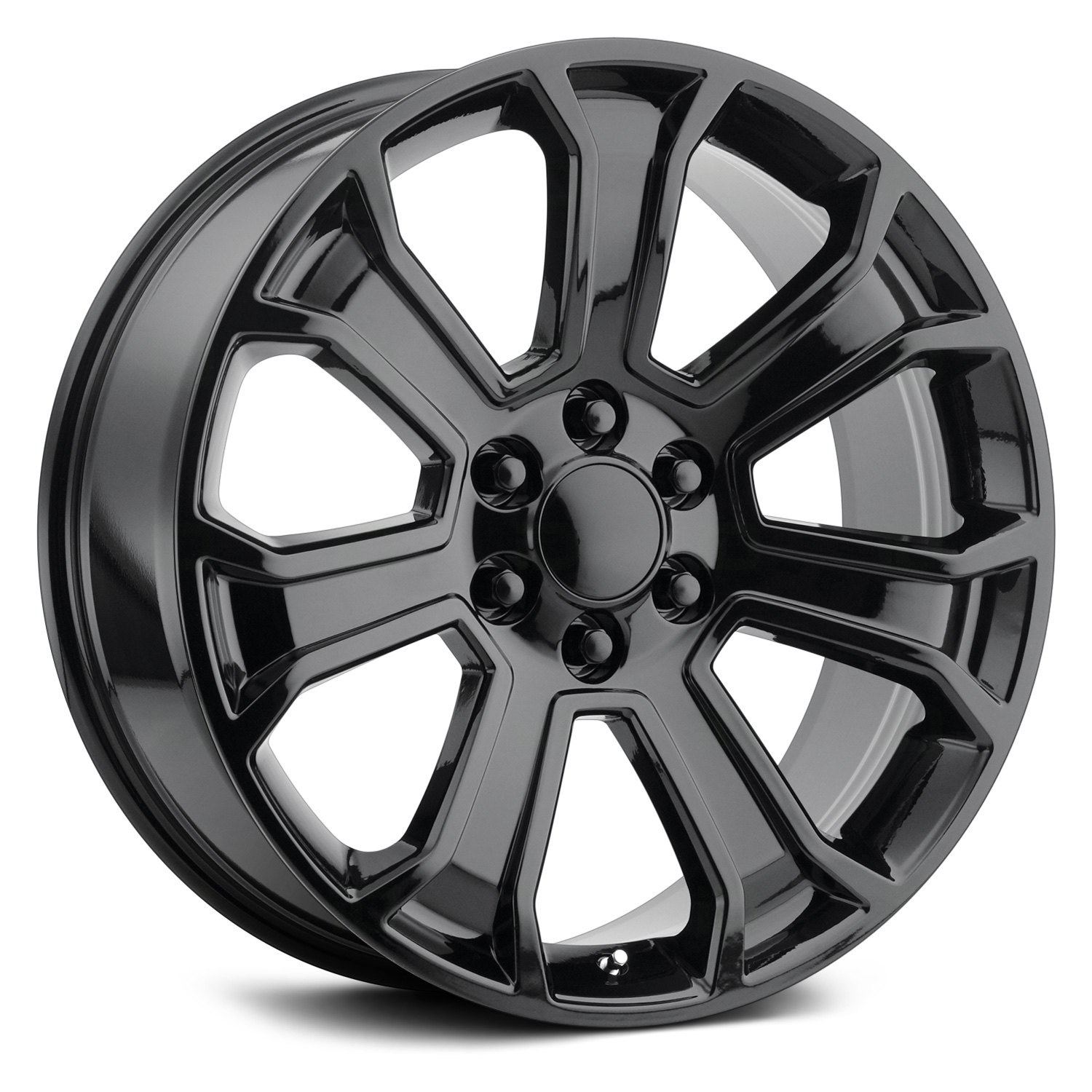 PERFORMANCE REPLICAS® 166 Wheels - Gloss Black Rims