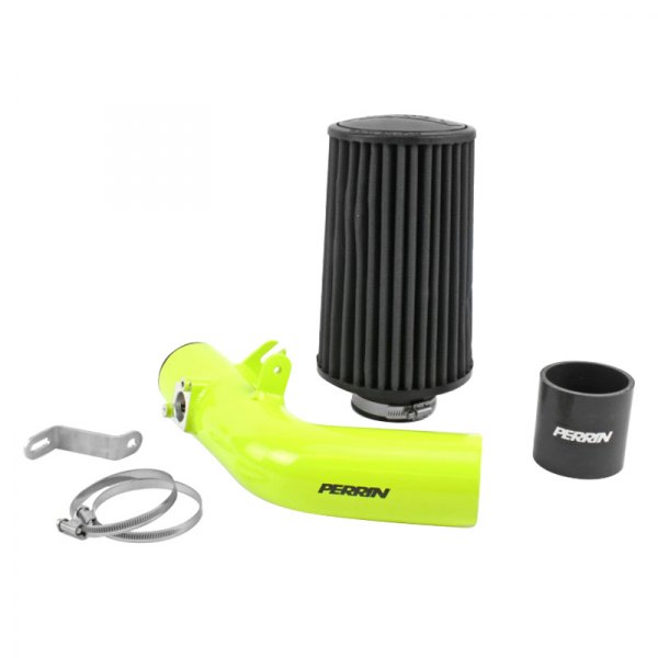 PERRIN Performance® PSP-INT-322NY - Neon Yellow Cold Air Intake System ...