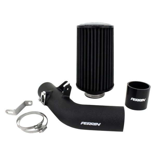 PERRIN Performance® PSP-INT-323BK - Textured Black Cold Air Intake ...