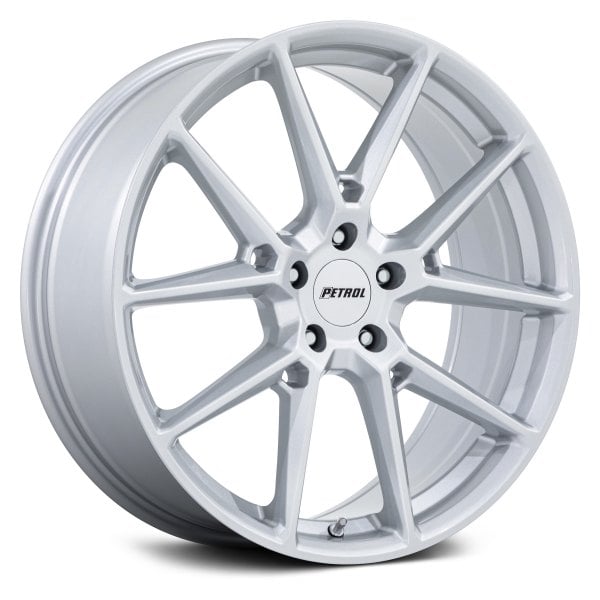 PETROL® P1E Wheels - Gloss Silver Rims