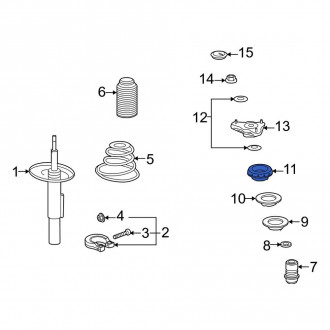 Porsche OEM Suspension Parts | Factory Shocks & Struts — CARiD.com