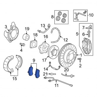 Porsche 718 Cayman OEM Brake, Steering, Suspension Parts — CARiD.com