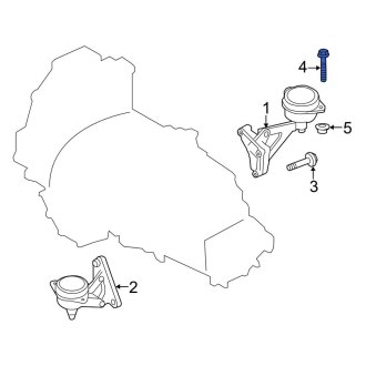 Porsche 718 Cayman Replacement Motor Mounts — CARiD.com