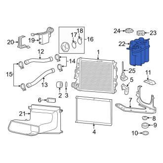Porsche Cayman Coolant Overflow Tanks — CARiD.com