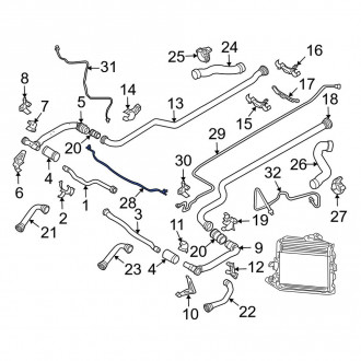 Porsche Boxster Replacement Coolant Tanks & Components – CARiD.com