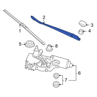 Porsche OE™ Wipers & Washers - CARiD.com