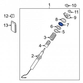 Porsche 718 Cayman OEM Suspension Parts | Shocks, Struts — CARiD.com