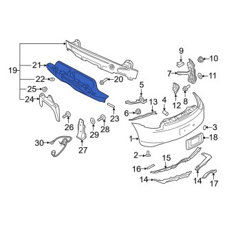 Porsche Boxster Bumper Inserts & Covers | Front, Rear — CARiD.com