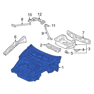 Porsche Boxster Inner Fenders | Wells, Liners, Shields — CARiD.com