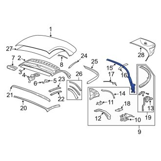 Porsche Boxster Sunroofs & Components — CARiD.com