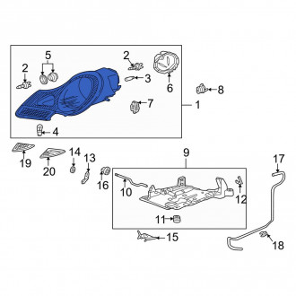 Porsche 911 Series OEM Headlights | Factory Headlights - CARiD.com