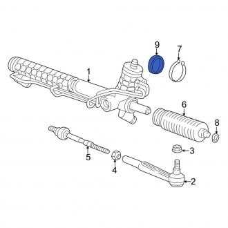 Porsche Cayman Replacement Steering Rack & Pinion – CARiD.com