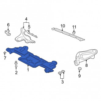 Porsche Underbody Covers | Splash Shields, Protection — CARiD.com