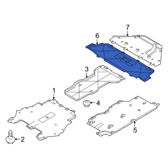 Porsche 911 Series Underbody Covers | Splash Shields — CARiD.com