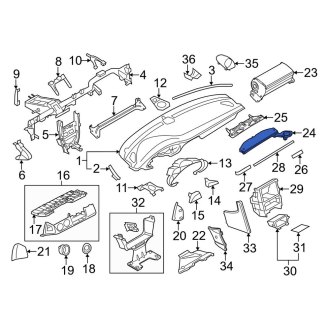 Porsche OEM Interior Components | CARiD.com