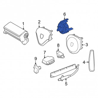 Porsche Cayenne Air Bag Parts | Sensors, Modules, Clocksprings — CARiD.com