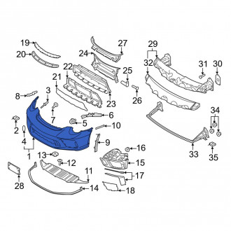 Porsche 911 Series Replacement Front Bumpers & Components — CARiD.com