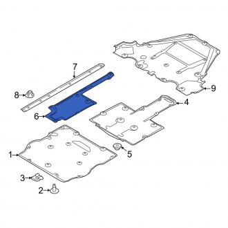 Porsche 911 Series Underbody Covers | Splash Shields — CARiD.com