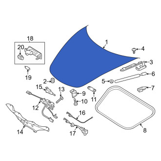 Porsche Boxster Replacement Hood Panels — CARiD.com