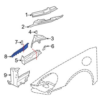 Porsche 911 Series Replacement Chassis Frames & Rails - CARiD.com