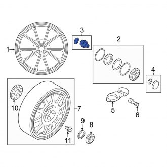 Porsche 911 Series OEM Wheels & Tires | Lug Nuts, TPMS Sensors — CARiD.com