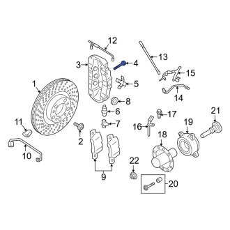 Porsche Panamera Brake Calipers | Loaded, Semi Loaded, Unloaded — CARiD.com