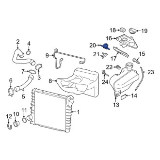 Porsche 911 Series Replacement Coolant Tanks & Components – CARiD.com
