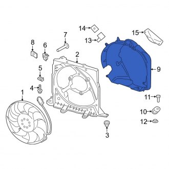 Porsche 718 Boxster Replacement Radiator Fans & Components – CARiD.com