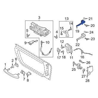 Porsche 911 Series Door Hinges, Pin & Bushing Kits – CARiD.com
