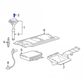 Porsche 911 Series OEM Ignition Parts | Coils, Spark Plugs — CARiD.com
