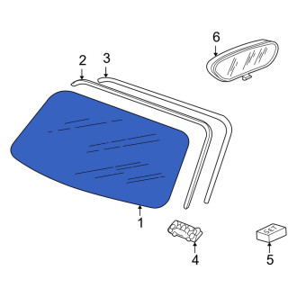Porsche Windshield Glass | Replacement Windscreens — CARiD.com